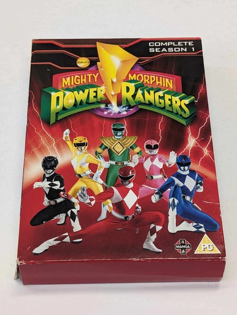 MIGHTY MORPHIN' POWER Rangers Complete Season 1 DVD Box Set, 2017 ...