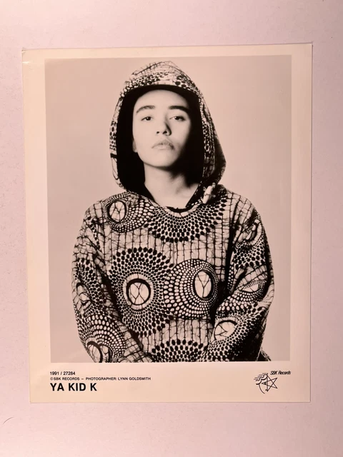 PHOTOGRAPHIE ORIGINALE NOIR Et Blanc De Ya Kid K SBK Records Promo 1991 ...