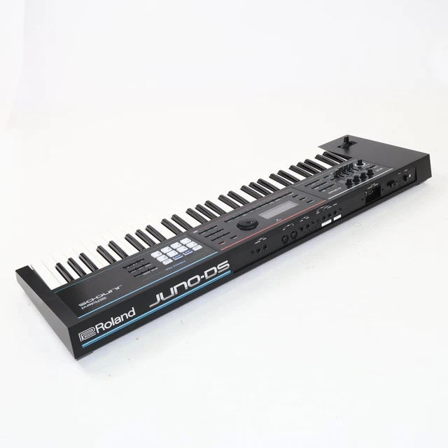 ROLAND JUNO-DS61 SYNTHESIZER Keyboard 61-Key Used w/ Power Adapter ...