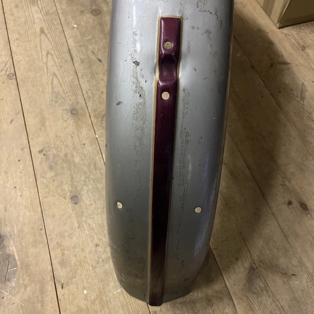TRIUMPH DUPLEX BONNEVILLE Trophy 1960-62 Rear Mudguard NOS £300.00 ...