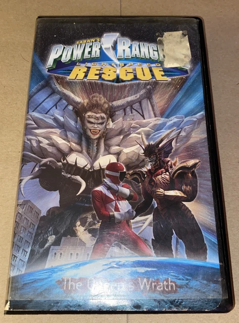 POWER RANGERS LIGHTSPEED Rescue The Queens Wrath VHS 2001 Clamshell ...