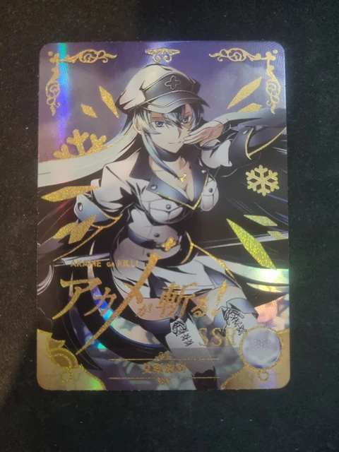 ESDEATH SSR NS-10-M01-073 - Akame Ga Kill! - Goddess Story Holo £8.00 ...