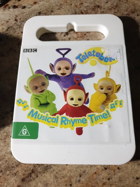 TELETUBBIES MUSICAL RHYME Time DVD 2004 Region 4 Rolf Saxon Jessica TELETUBBIES MUSICAL RHYME Time DVD 2004 Region 4 Rolf Saxon Jessica