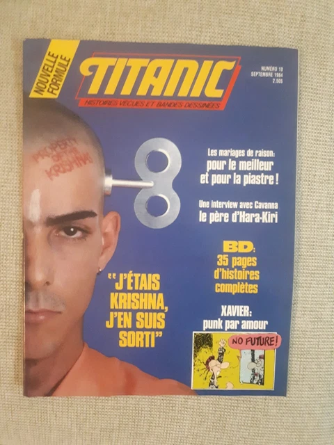 TITANIC MAGAZINE #10 September 1984 Comic Book Quebec Humor $14.00 ...