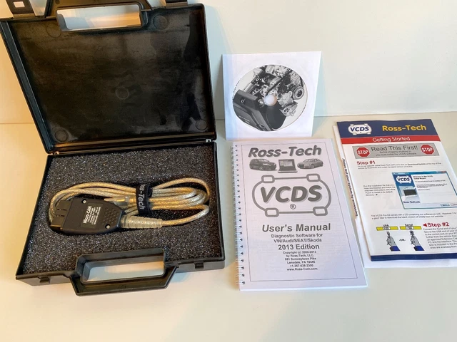 GENUINE ROSS TECH VCDS + Micro-CAN Interface Cable for VW/Audi/SEAT/Skoda £113.00 - PicClick UK