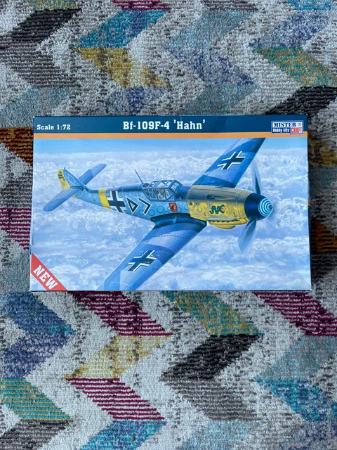 MESSERSCHMITT BF-109 F-4 'HAHN' (LUFTWAFFE ACE MARKINGS) #C35 1/72 MISTERCRAFT £8.99 - PicClick UK