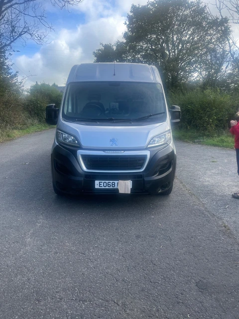 PEUGEOT BOXER VAN H2 L3 Silver £10,250.00 - PicClick UK