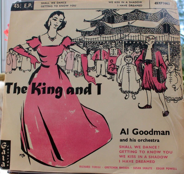 AL GOODMAN AND His O - The King And I - Disque vinyle d'occasion 7 ...