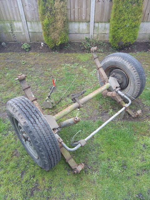 SANKEY TRAILER AXLE land rover ex military £132.00 - PicClick UK