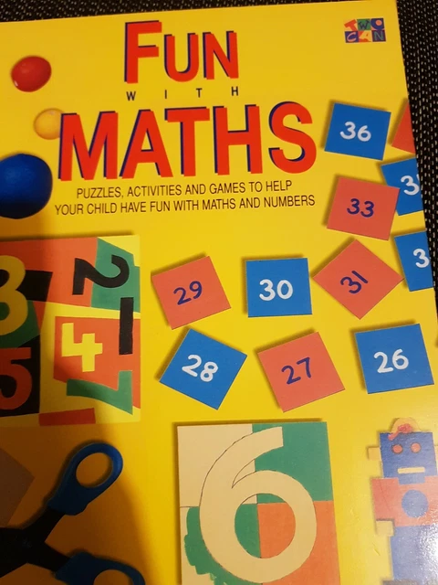 FUN WITH MATHS Book puzzle activities games number ks1 eyfs ks2 EUR 1 ...
