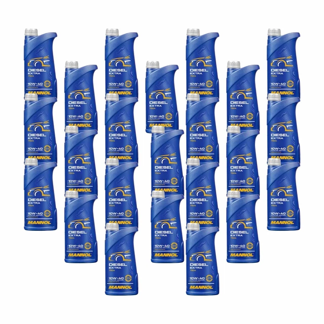 23X1 LITER MANNOL DIESEL EXTRA 10W-40 Motoröl API CH-4/SN ACEA A3/B4 ...