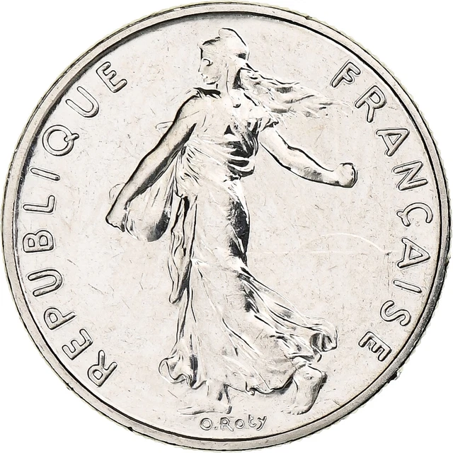 FRANCE, 1/2 FRANC, Semeuse, 1990, Monnaie de Paris, série FDC, Nickel, SPL EUR 76,95 - PicClick IT