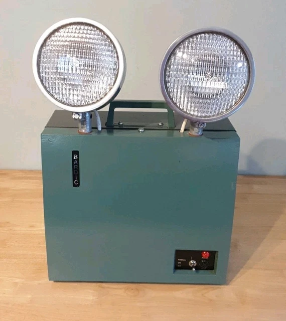 VINTAGE BARDIC TL514S High Power Self Contained Emergency Light ...