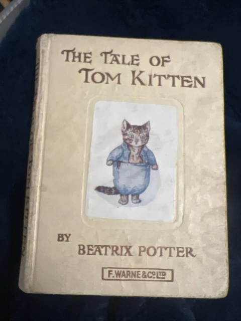 VINTAGE BEATRIX POTTER The Tale Of Tom Kitten. Hardback £8.00 - PicClick UK