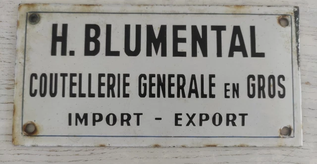 ANCIENNE PLAQUE ÉMAILLÉE Coutellerie, Métier, Publicité EUR 49,00 - PicClick FR