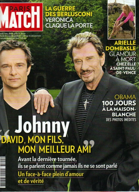 PARIS MATCH 3129 Johnny David Hallyday Cotillard Dombasle Port A Prix ...