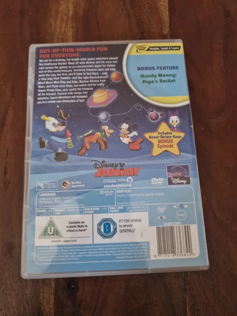 MICKEY MOUSE CLUBHOUSE: Space Adventure DVD (2011) Kelly Ward, Bastien ...