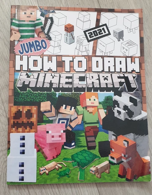 HOW TO DRAW Minecraft Book £0.50 - PicClick UK