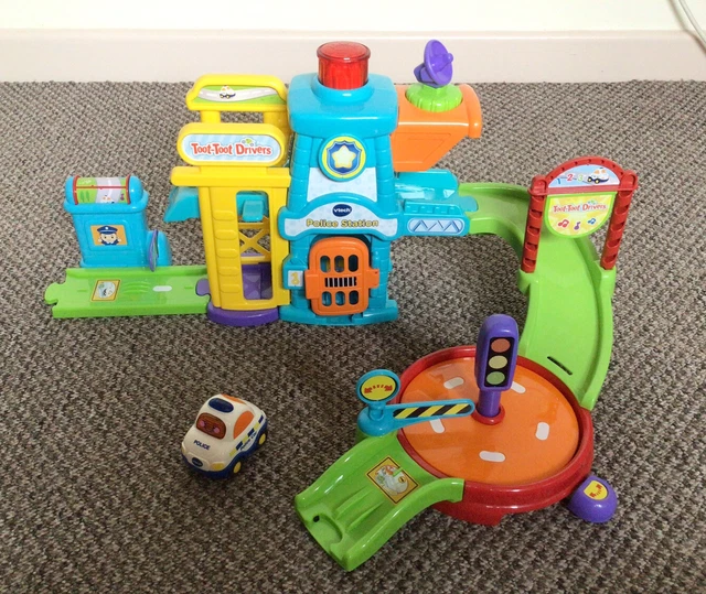 VTECH TOOTTOOT DRIVERS Police Station Play Set £31.88 - PicClick UK