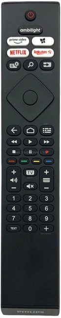 GENUINE PHILIPS AMBILIGHT Remote Control 4K UHD OLED Android TV ...