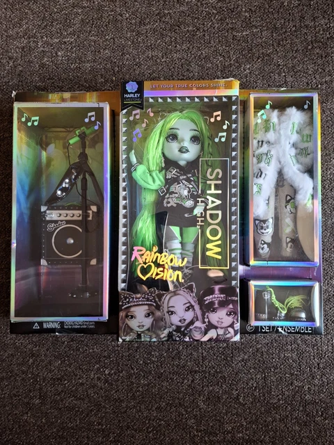 RAINBOW HIGH NEON Shadow Harley Limestone, Rain Vision £38.15 - PicClick UK