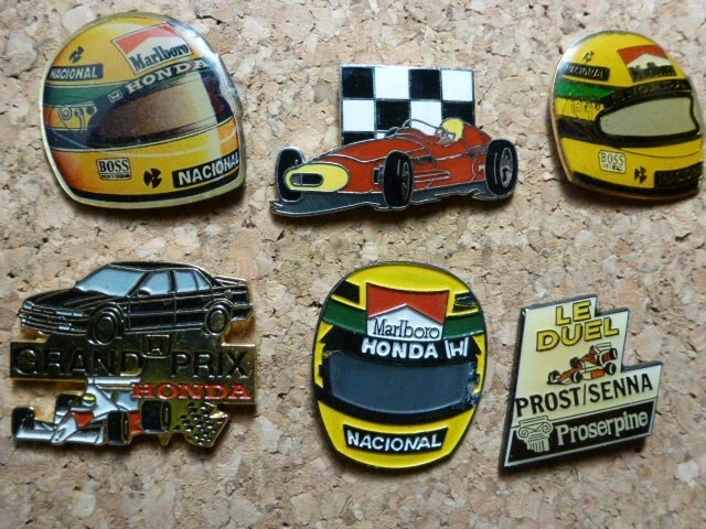 PIN'S AYRTON SENNA pin formula one 1 f1 formule f 1 GP GRAND PRIX MONACO 6 pins EUR 69,00 ...
