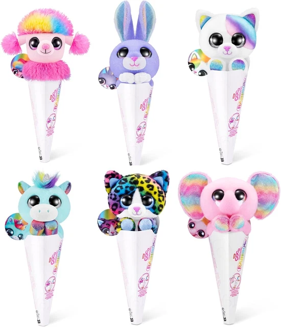 COCO CONES RAINBOW, Series 1, Cone Cones Plush, Brown Box, (3 Plush) £ ...