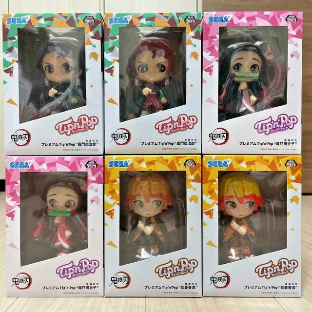 DEMON SLAYER TIP'N'POP Figure Tanjiro Nezuko Zenitsu Normal & Vivid ...