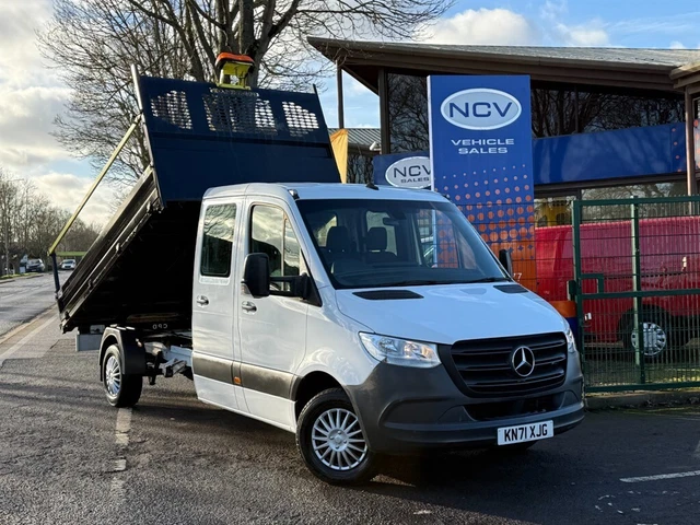 2022 MERCEDES-BENZ SPRINTER 314 CDI CREW CAB TIPPER LWB EU6 140 Tipper ...