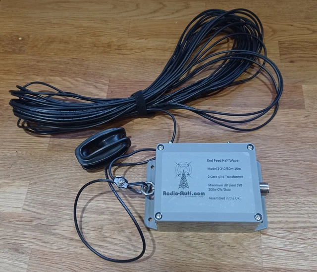 END FED HALF Wave Antenna (EFHW) High Power 400w SSB 250w CW/Data49:1 £ ...