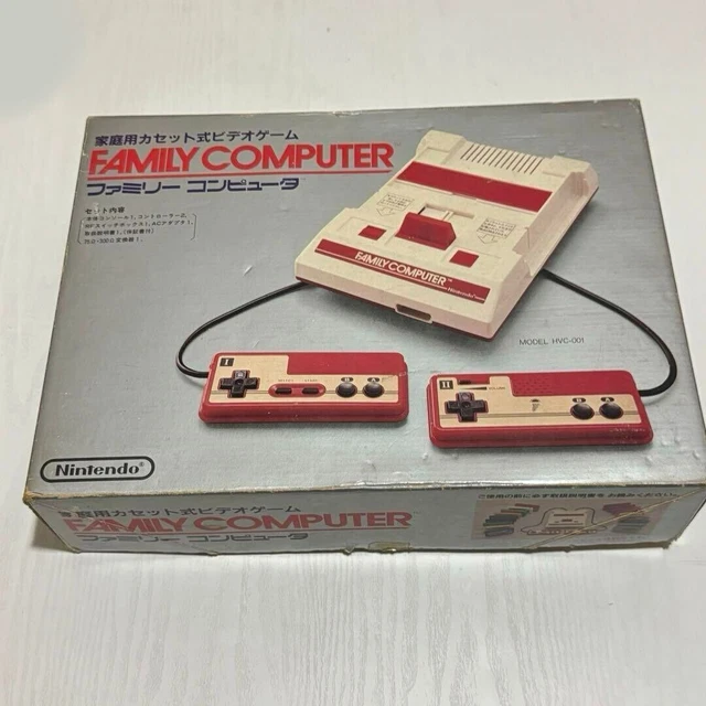NINTENDO FAMILY Computer Famicom Console HVC-001 Games From Japan £121. ...