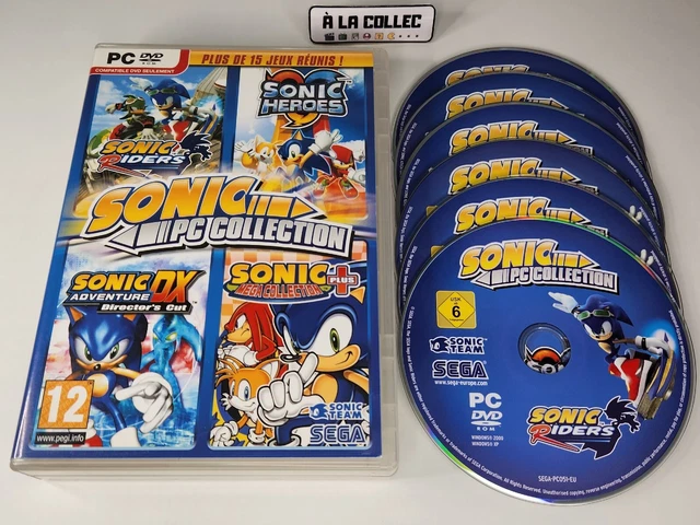 SONIC PC COLLECTION - Riders Heroes Adventure DX Mega Plus - SEGA PC ...