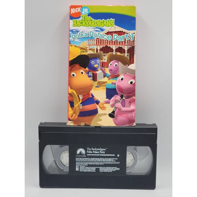 THE BACKYARDIGANS POLKA Palace Party VHS Tape 2006 Nick Jr. RARE! £16. ...