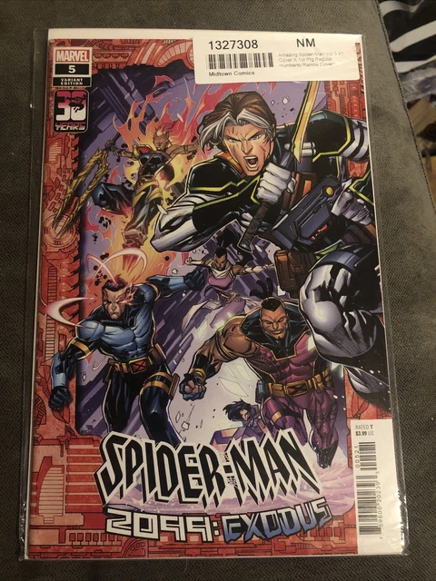 SPIDER-MAN 2099 EXODUS #5B MARVEL Comics 2022 LASHLEY VARIANT $7.99 ...