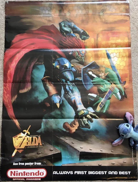 1998 NOM NINTENDO OFFICIAL MAGAZINE LEGEND OF ZELDA OCARINA OF TIME ...