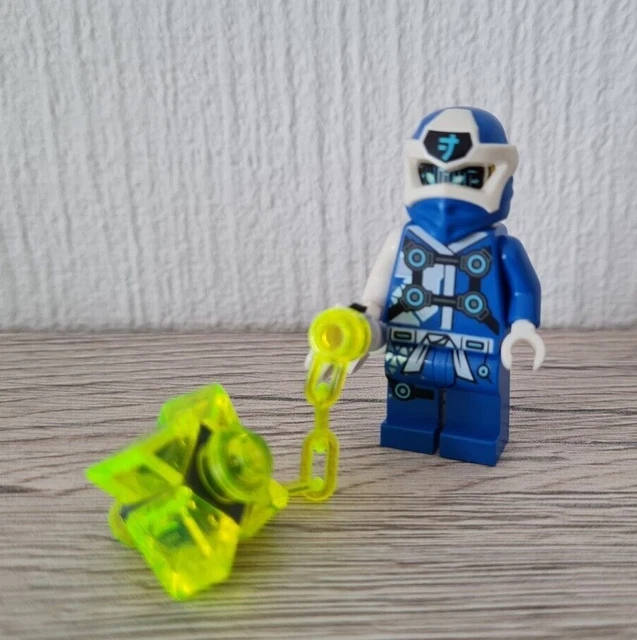 LEGO NINJAGO MINIFIGUR Digi Jay mit Cyber Nunchaku aus dem Magazin Nr ...