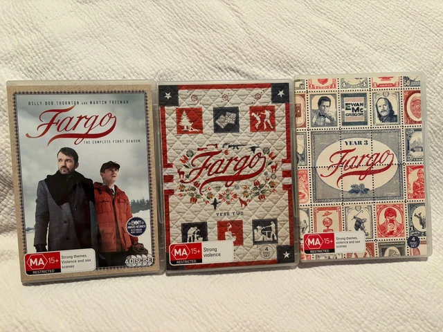 FARGO TV DVD 2014 Complete Season 1-3 1 2 3 Billy Bob Thornton R4 ...