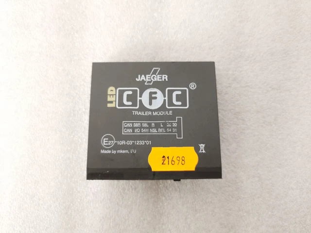 JAEGER AHK RELAIS Steuergerät Blinker Modul Anschlußgerät Anhänger ...