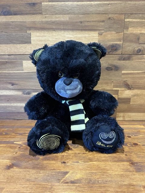 ALTON TOWERS THE Smiler Teddy Bear Plush Soft Toy With Black & Yellow ...