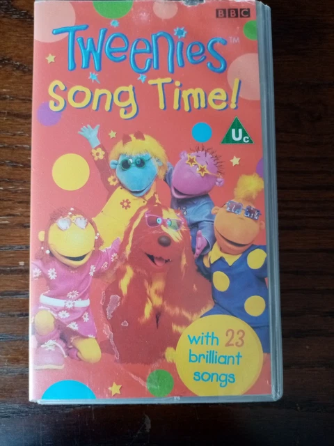 VHS TAPES VIDEO Cassette Tweenies Song Time U Children's 23 brilliant ...