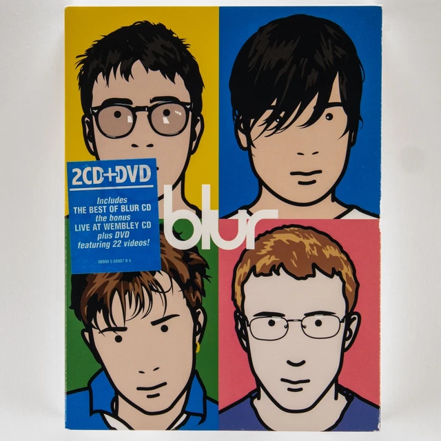 BLUR THE BEST Of & Live At Wembley 3 Disc DVD + CD Set - Limited ...