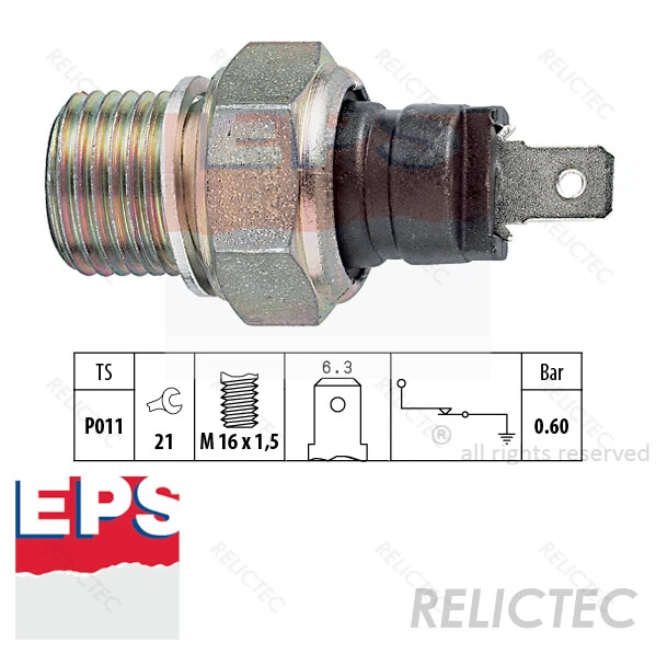OIL PRESSURE SWITCH Sensor for Peugeot Citroen Rover Ford:BX,405 I,205 ...