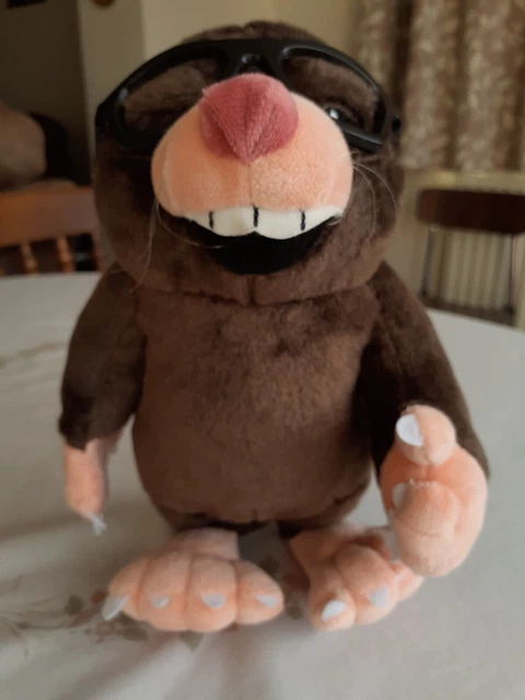 MARVIN THE MOLE Official Vision Express 11" Soft Toy Plush With Glasses ...