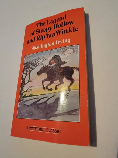 THE LEGEND OF Sleepy Hollow and Rip Van Winkle Paperback Book Vintage ...