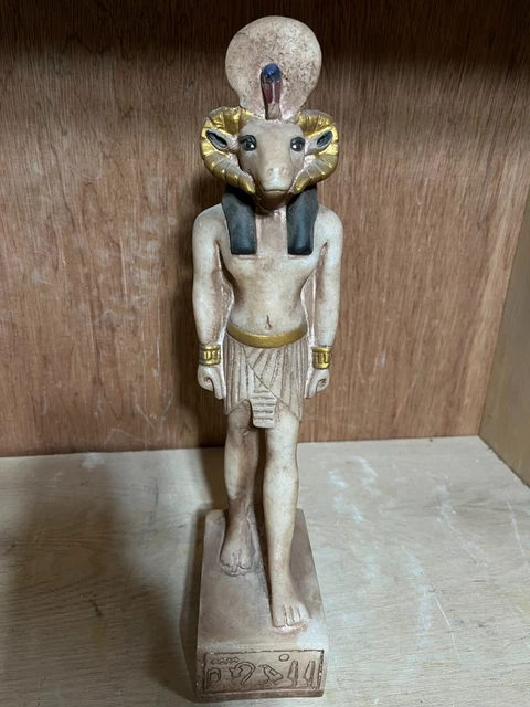 KHNUM STATUE ANCIENT Egyptian Antiquities Ram God , Rare Egyptian ...