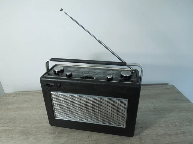 VINTAGE RETRO 1960S HACKER SOVEREIGN RP18 TRANSISTOR RADIO FM/LW/MW ...