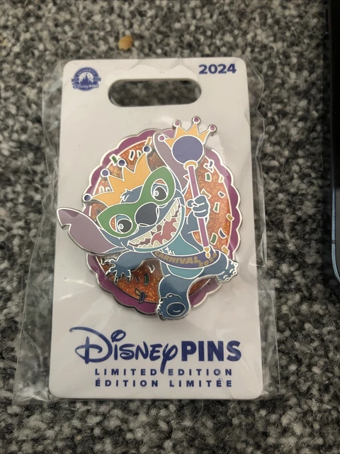 DISNEY STITCH CARNIVAL 2024 Limited Edition Pin LE500 UK EU Exclusive ...