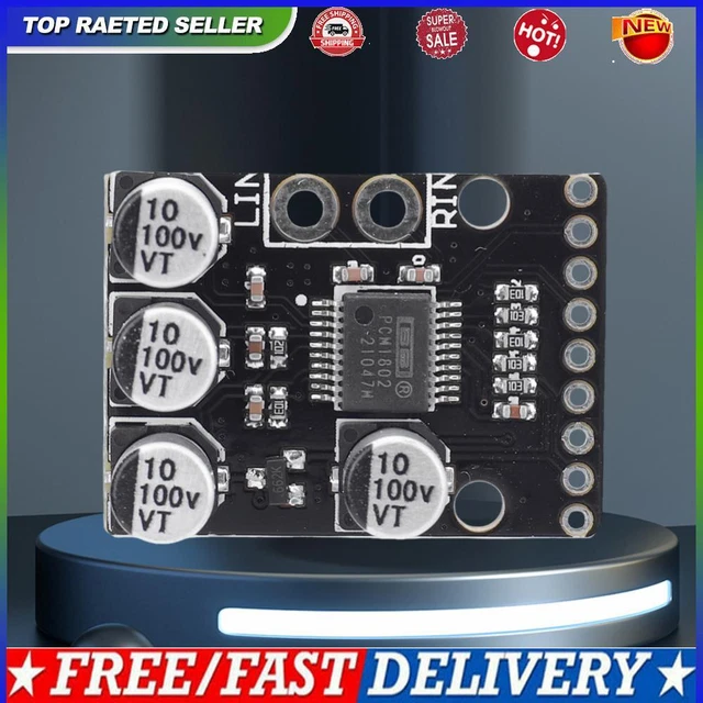 PCM1802 AUDIO STEREO ADC Single-Ended Analog-Input Decoder 3.3/5 V A/D ...