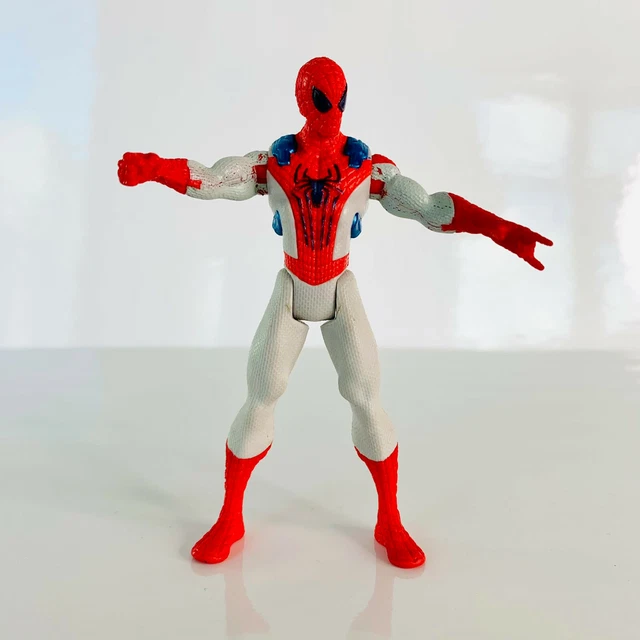 SPIDER-MAN SPIDER STRIKE Iron Claw White Action Figure - 4" Loose $10. ...