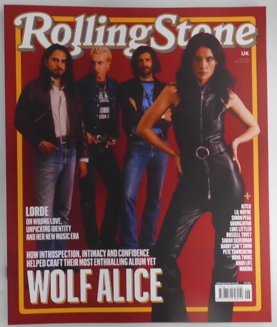 ROLLING STONE MAGAZINE June/July 2025 Wolf Alice, Lorde, Aitch, Lil ...